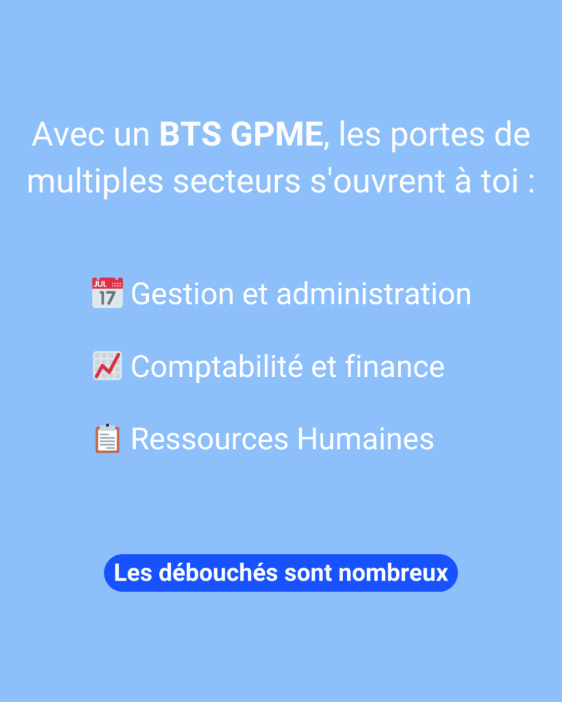 BTS GPME - Débouchés : 8 Métiers après votre diplôme - Campus des écoles
